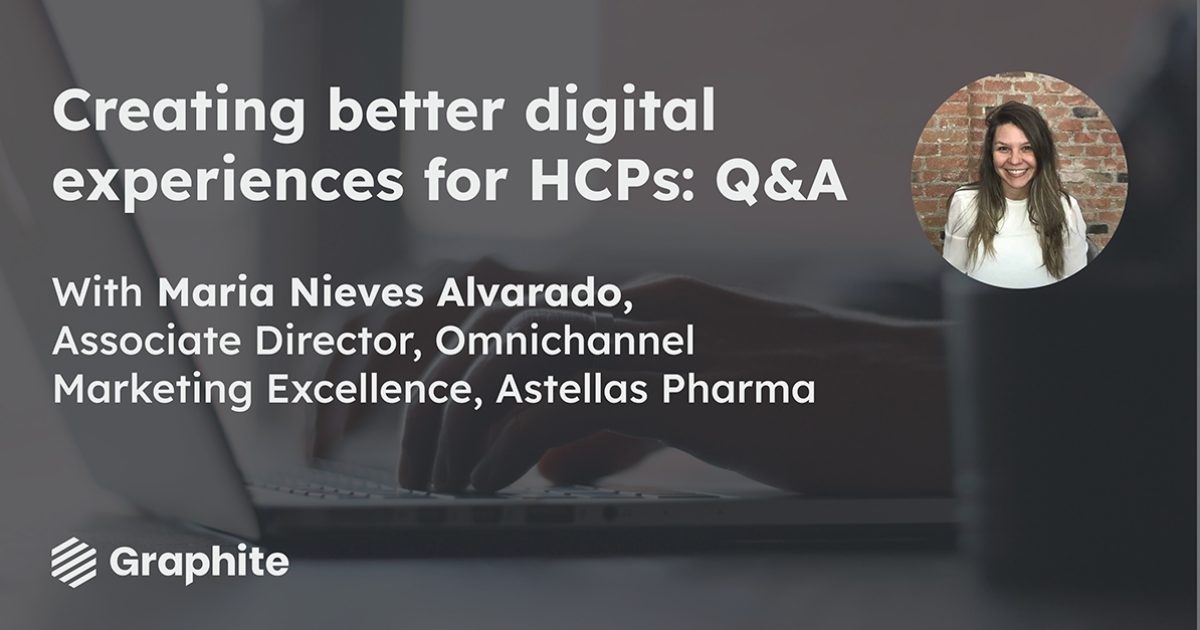 Enhancing HCP Trust and Engagement: Insights from Maria… | Graphite